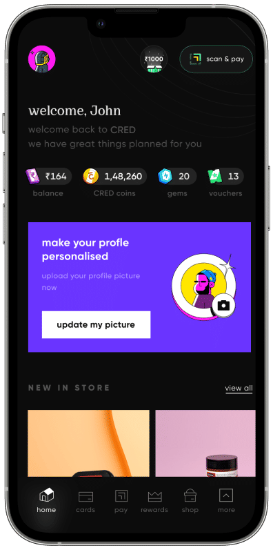 CRED - pay your credit card bills & earn rewards