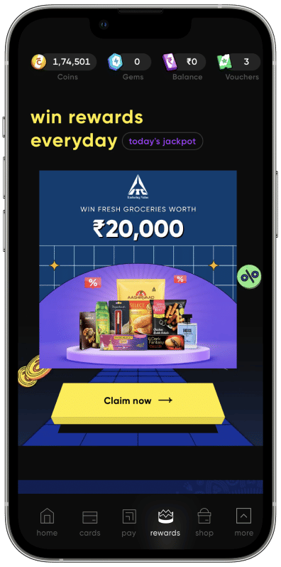 CRED - pay your credit card bills & earn rewards